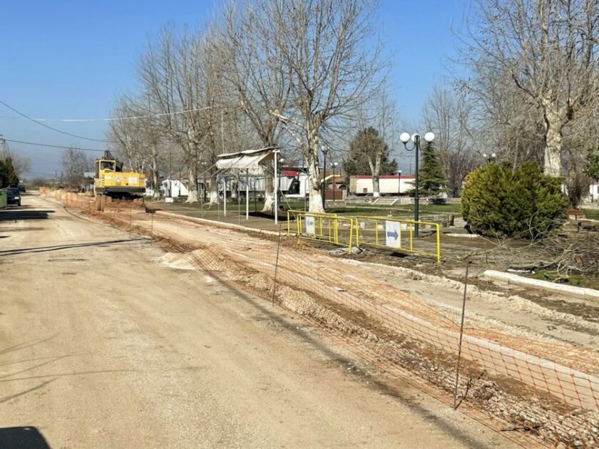 Σε εξέλιξη η κατασκευή του δικτύου αποχέτευσης ομβρίων για την ...